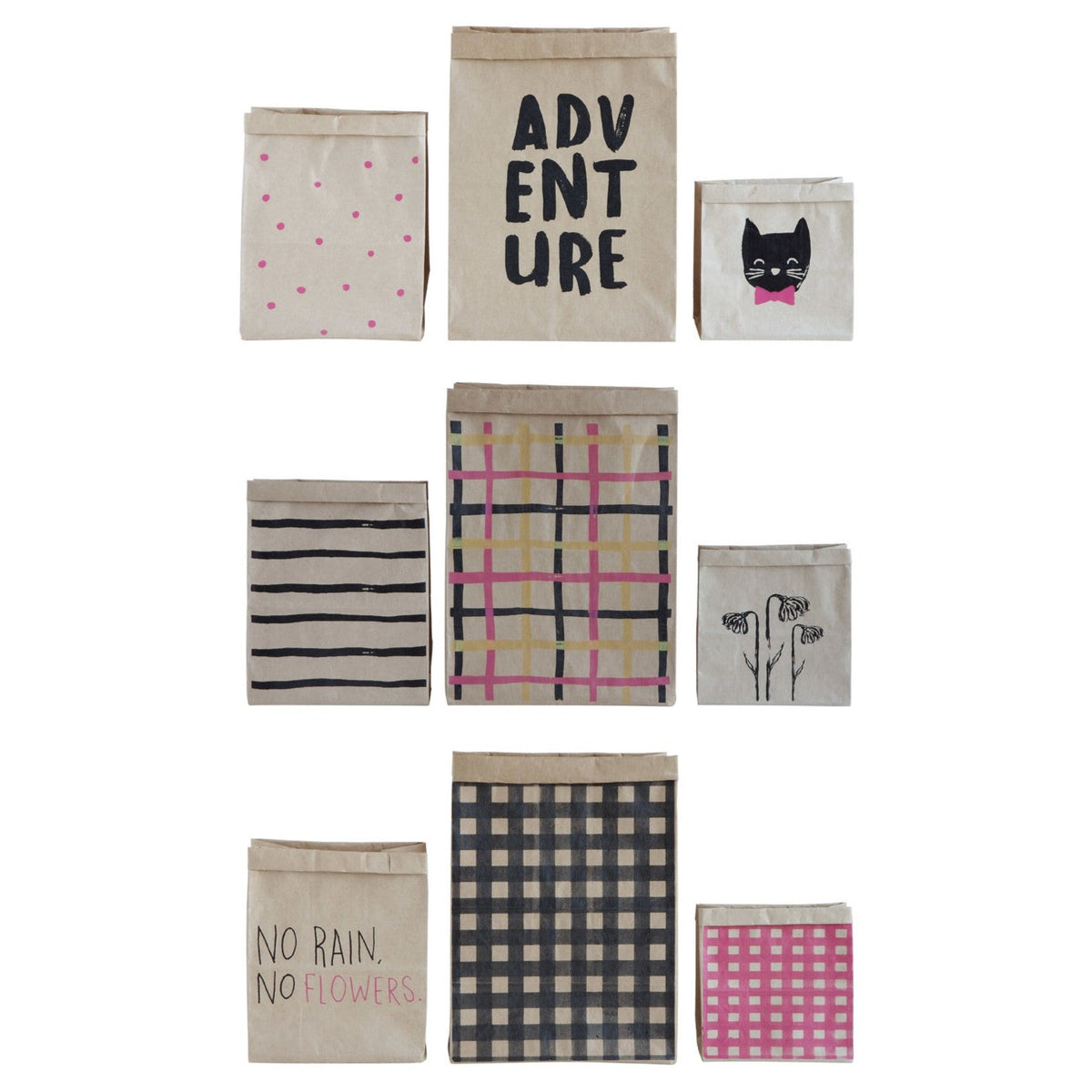 Patterned Paper Bag Sets | Shop from The Vintage Home Studio