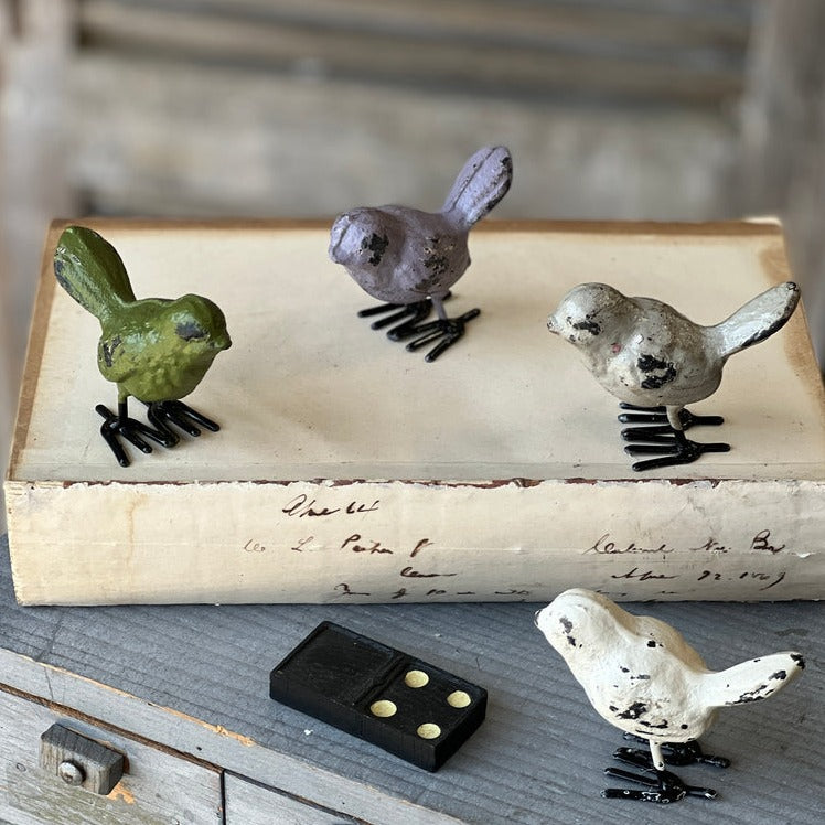 Miniature Iron Birds | Shop from The Vintage Home Studio